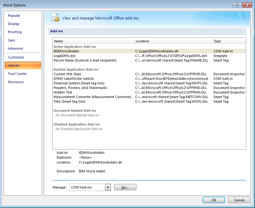 IDM - F12 (Save) Not Working - Unable to Save to IDM
